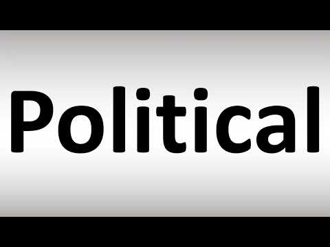 How to Pronounce Political