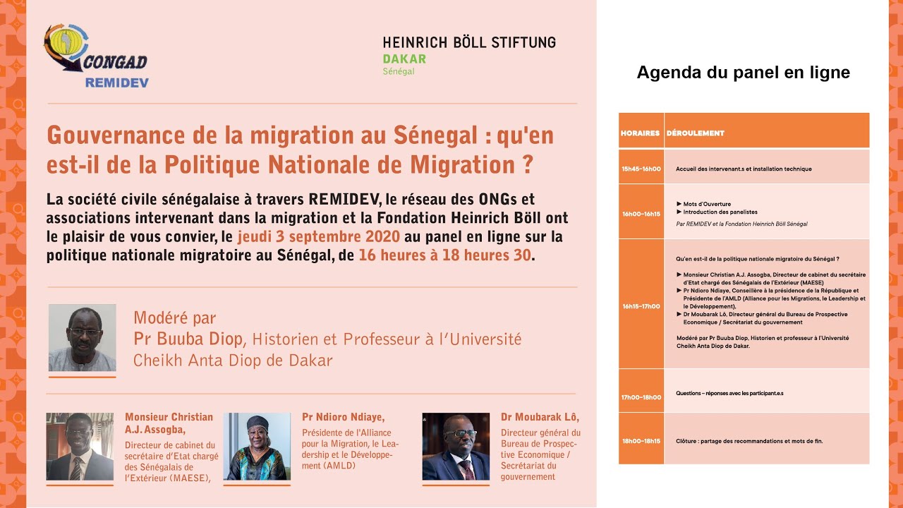 Gouvernance de la migration au Sénégal : qu'en est-il de la Politique Nationale de Migration?