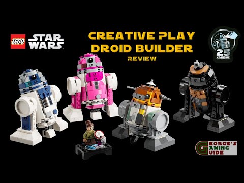 Lego Star wars 25th Anniversary - Creative Play Droid Builder (75392) Review