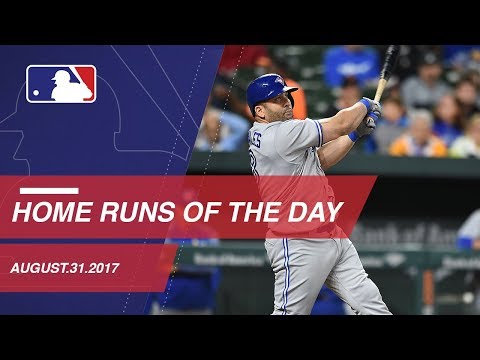 Check out all the homers around the Majors: 8/31/17