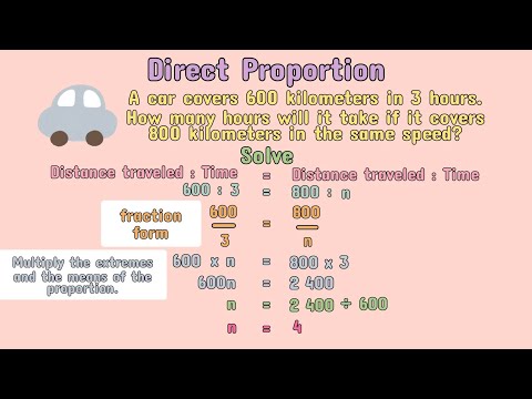 💟 (MATH) What is Direct Proportion? | #iQuestionPH