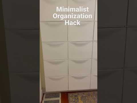 Minimalist Organization for Minimalism Lifestyle With Ikea Storage Boxes for My Bedroom!
