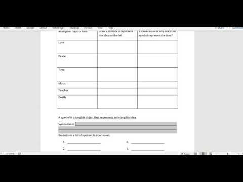 Figurative Language and Symbolism in Long Fiction