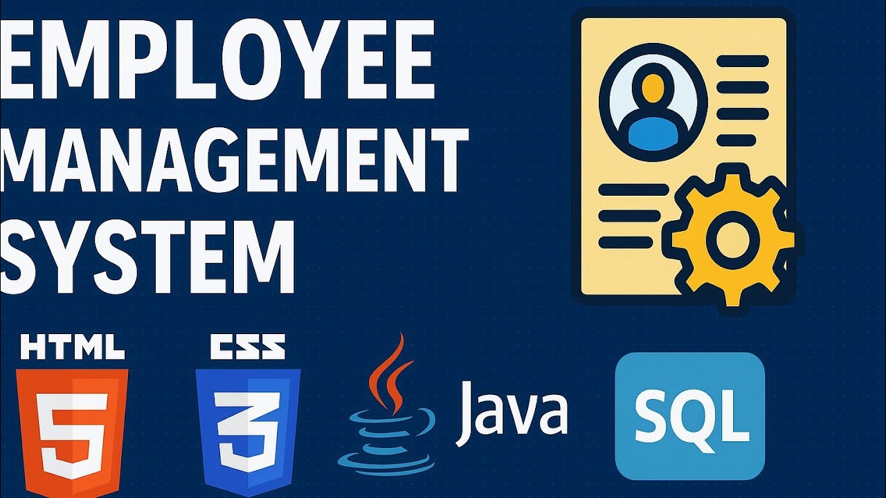 Employee Management System | FullStack With Java Project | With Source Code
