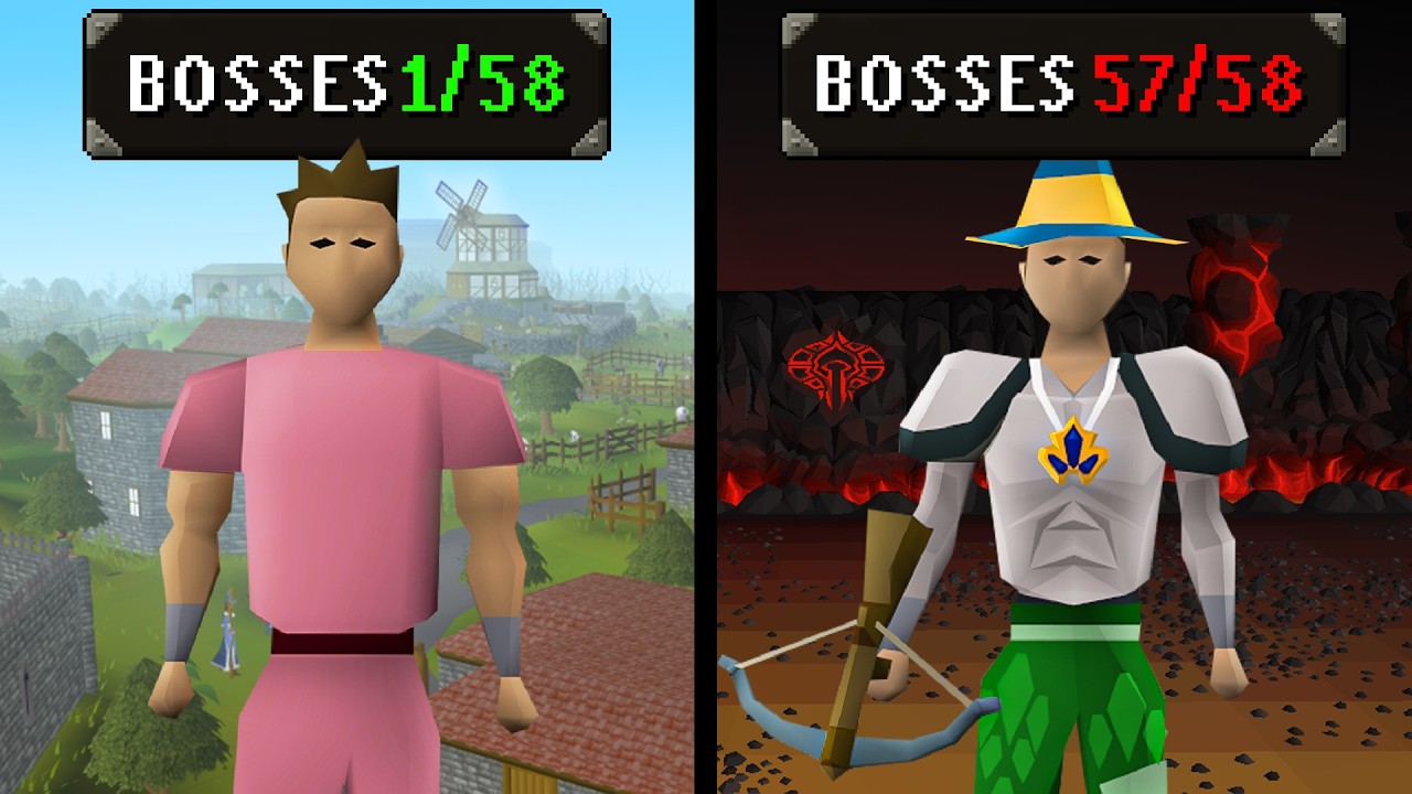 Killing every Runescape Boss, using ONLY their clue scroll loot
