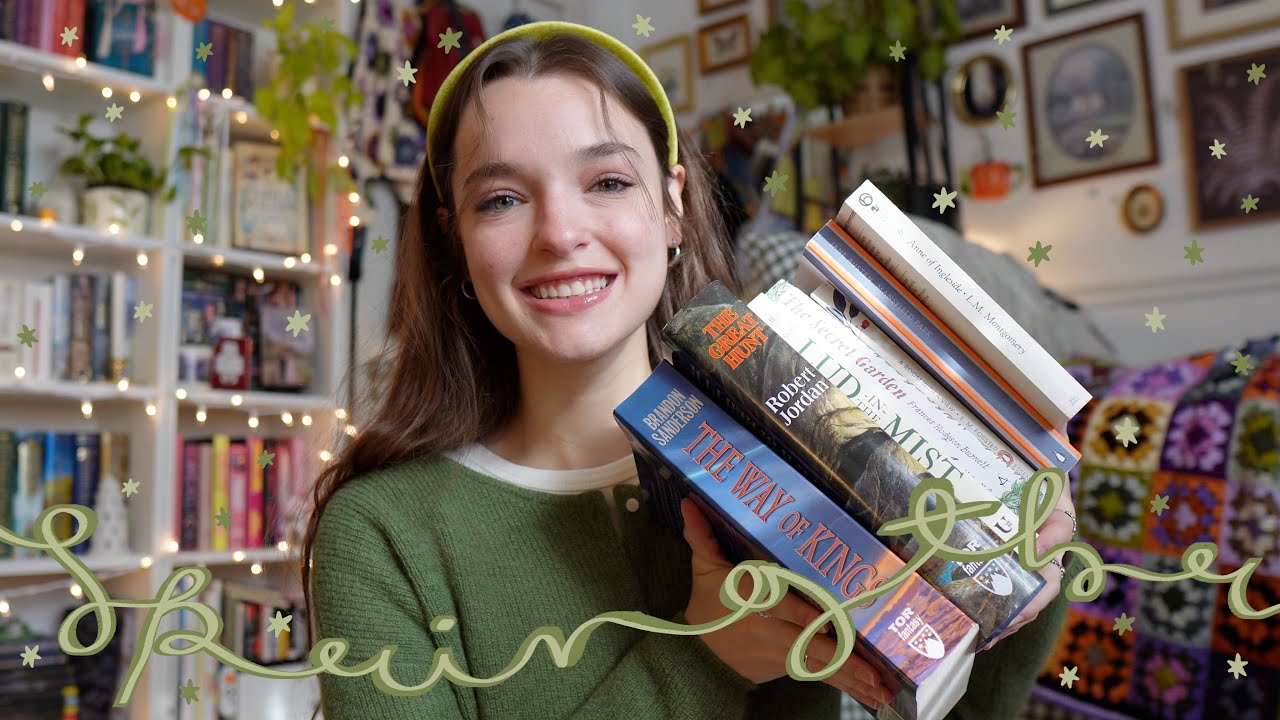 ten books i want to read this spring | SPRING TBR🍀