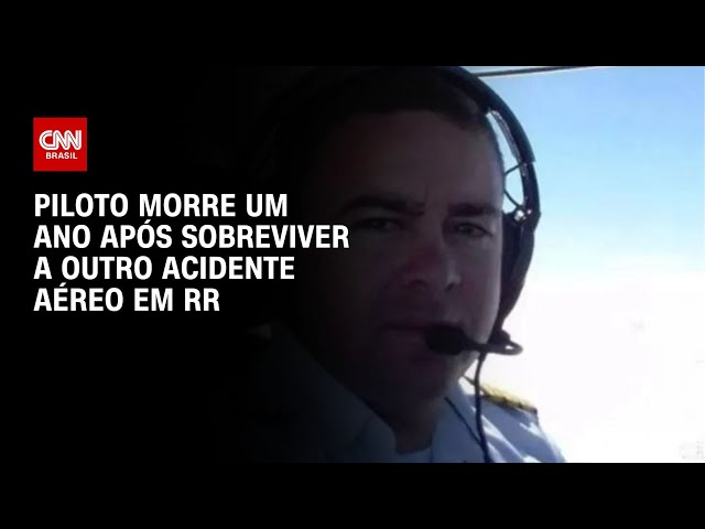Piloto morre em segundo acidente aéreo, um ano após sobreviver a queda de um avião | CNN Brasil