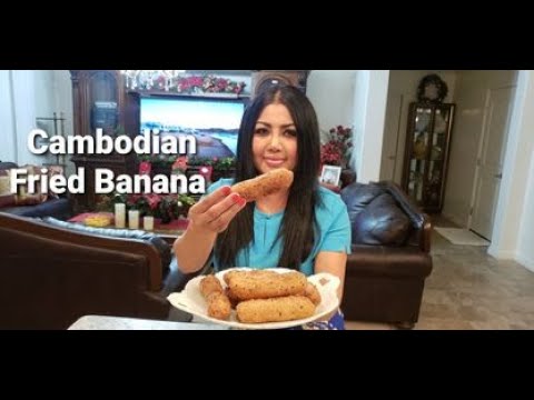 Cambodian Fried Banana - Secret To Crispy Crunchy Delicious Dessert