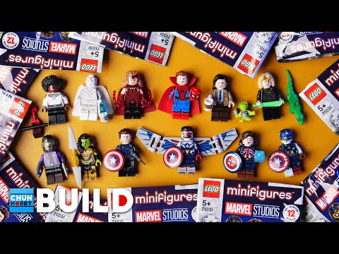 LEGO Speed Build! 71031 Marvel Heros Minifigures Collection!! | LEGO Marvel | Beat Build