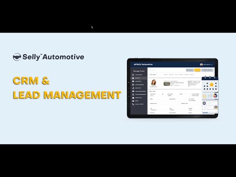 Selly Automotive CRM solution for used car dealerships