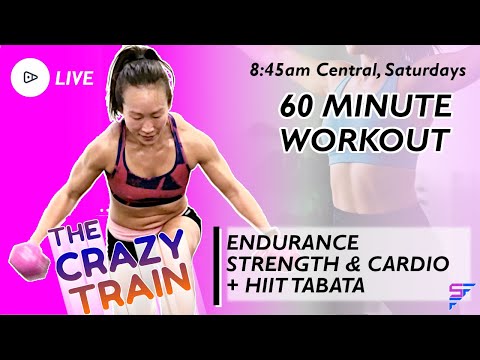 60 MIN STRENGTH & CARDIO + HIIT TABATA - LIVE WORKOUT 212