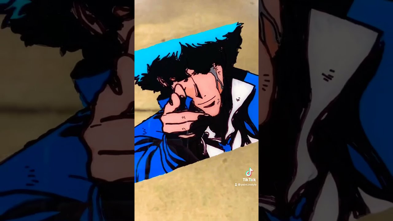 Cowboybebop animeglassart #animeglassart #cowboybebop