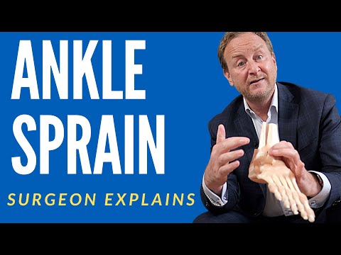 What is an ankle sprain - an orthopaedic surgeon explains