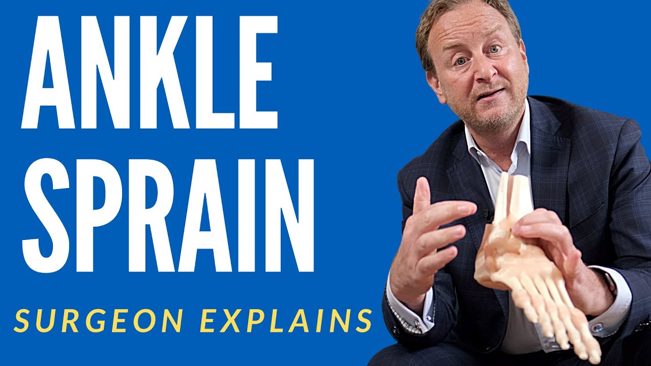 What is an ankle sprain - an orthopaedic surgeon explains
