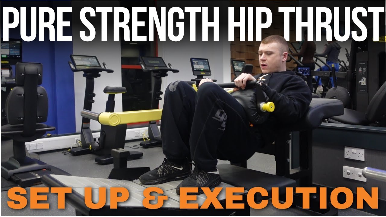 Technogym Pure Strength Hip Thrust - Set Up & Execution