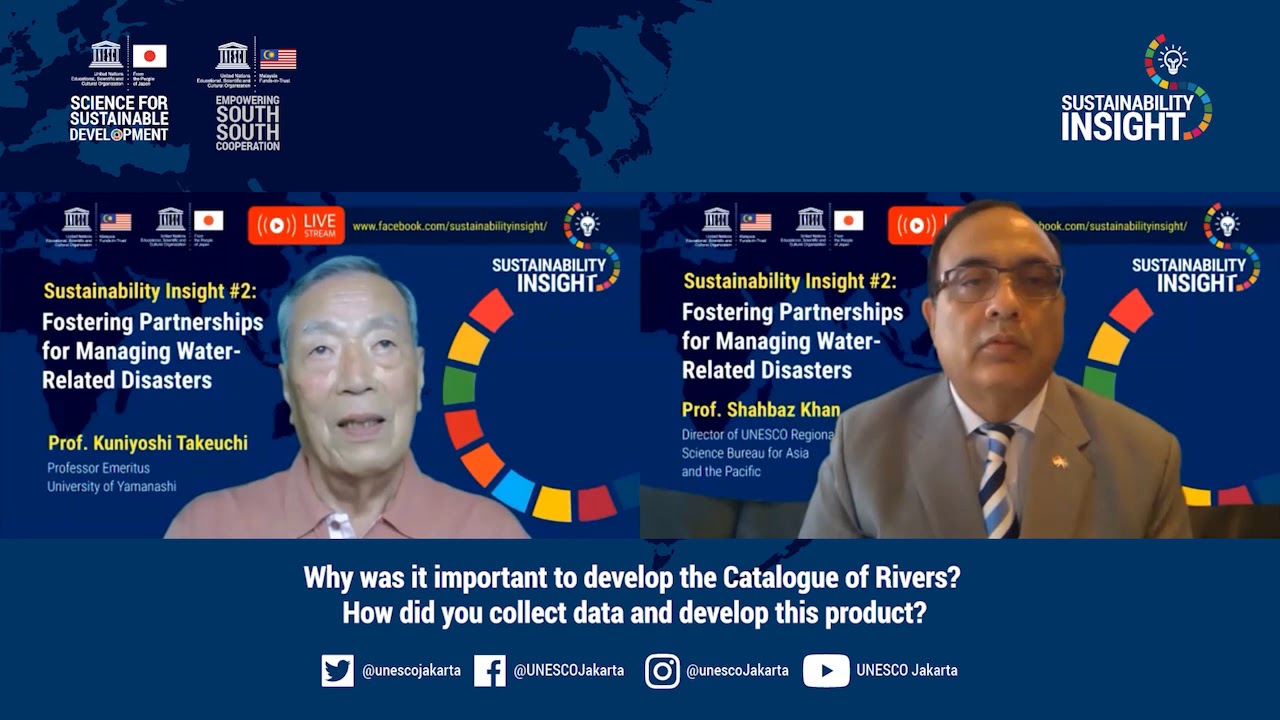 Sustainability Insight #2 [3 min]: Fostering Partnerships for Managing Water-Related Disasters