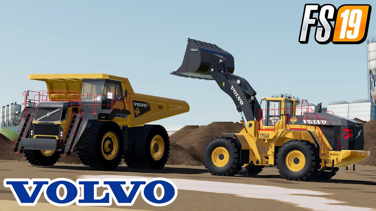 Volvo L-350H Mining Loader + New Tools v 1.2 - FS 19