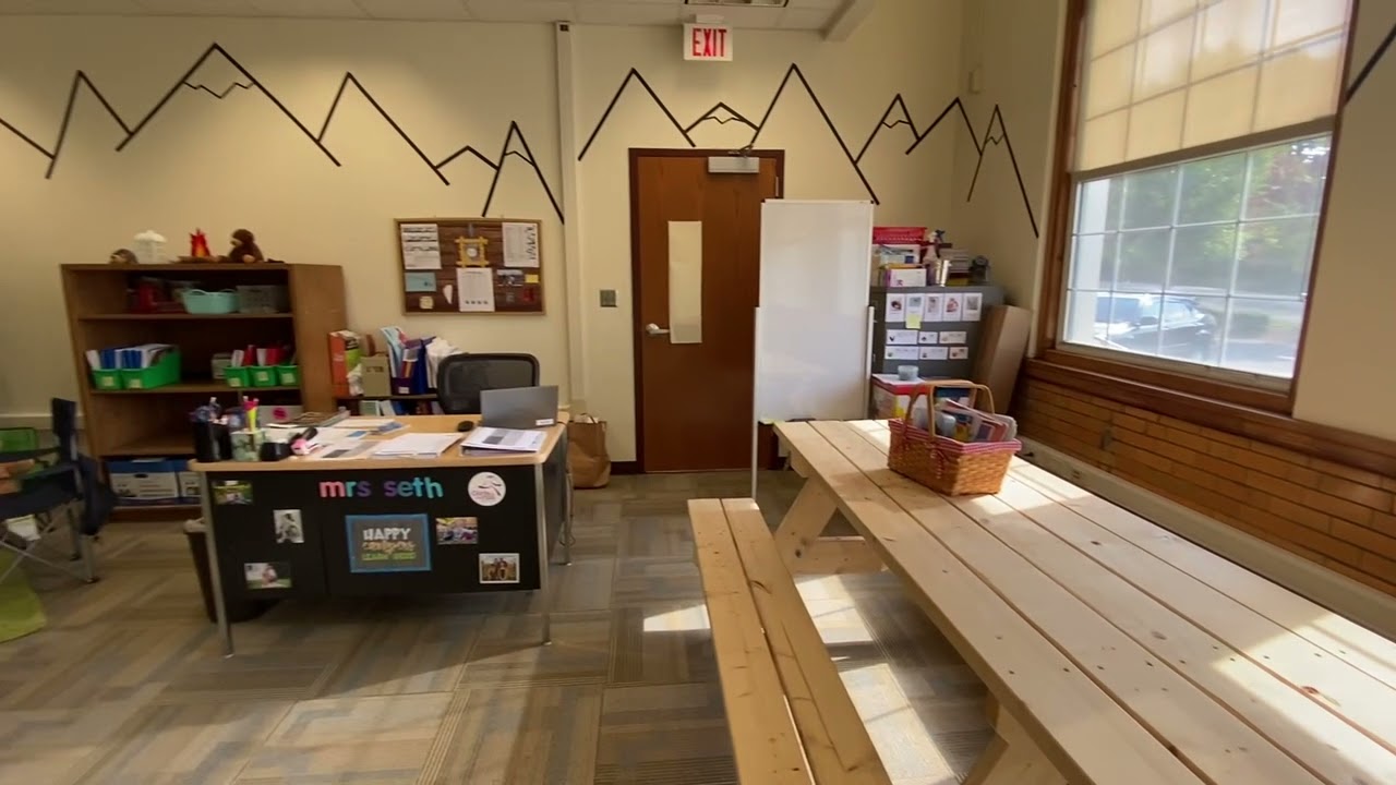 Camping themed classroom
