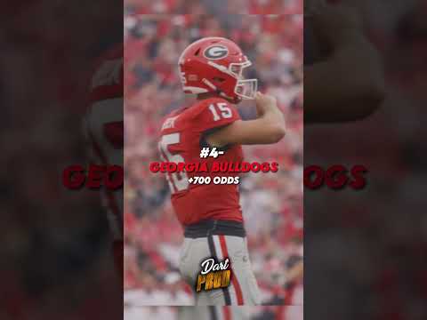 Way To Early Odds For The 2026 National Championship // #shorts #cfb #nfl