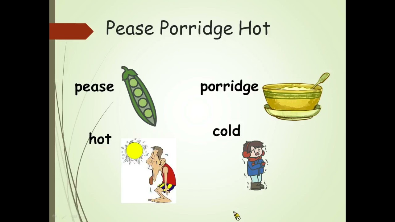 歌謠：Peas Porridge Hot | 英語文 | 均一教育平台
