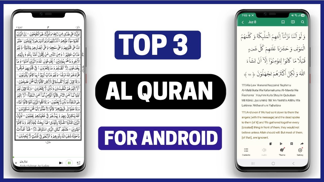 3 Best Free Al Quran Apps for Android 2026