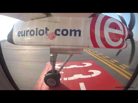 LOT flight LO3931 (Warsaw - Szczecin) FULL (no cuts) Q400