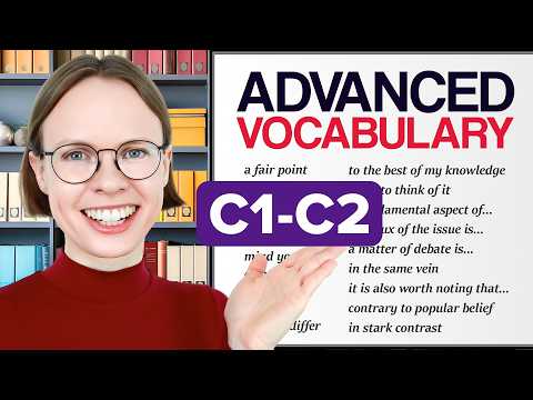 44 C1-C2 Advanced Words You NEED in IELTS