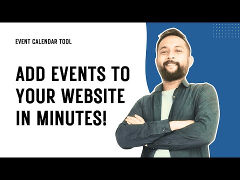 Create & Embed Events Using the Event Calendar Tool | Masjid Solutions Event Calendar Tool