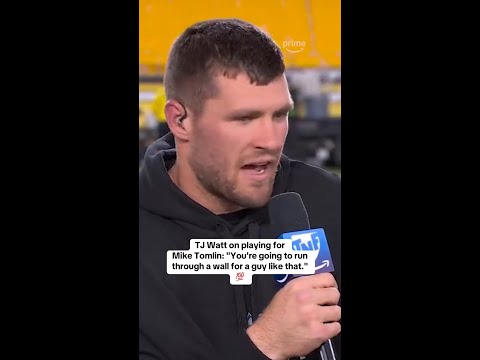 TJ Watt loves playing for Tomlin 🙌 #shorts