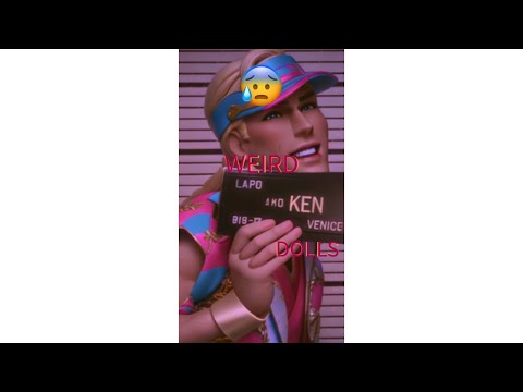 WEIRD KEN DOLLS 😵💫 (Did you notice them 😁)? #ryangosling #ken #barbie #barbiemovie #humour