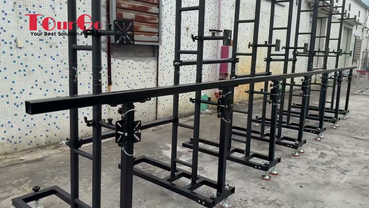 LED Screen Hanging Solution Truss Display System Aluminum Event LED Wall Ground Stand Support Truss