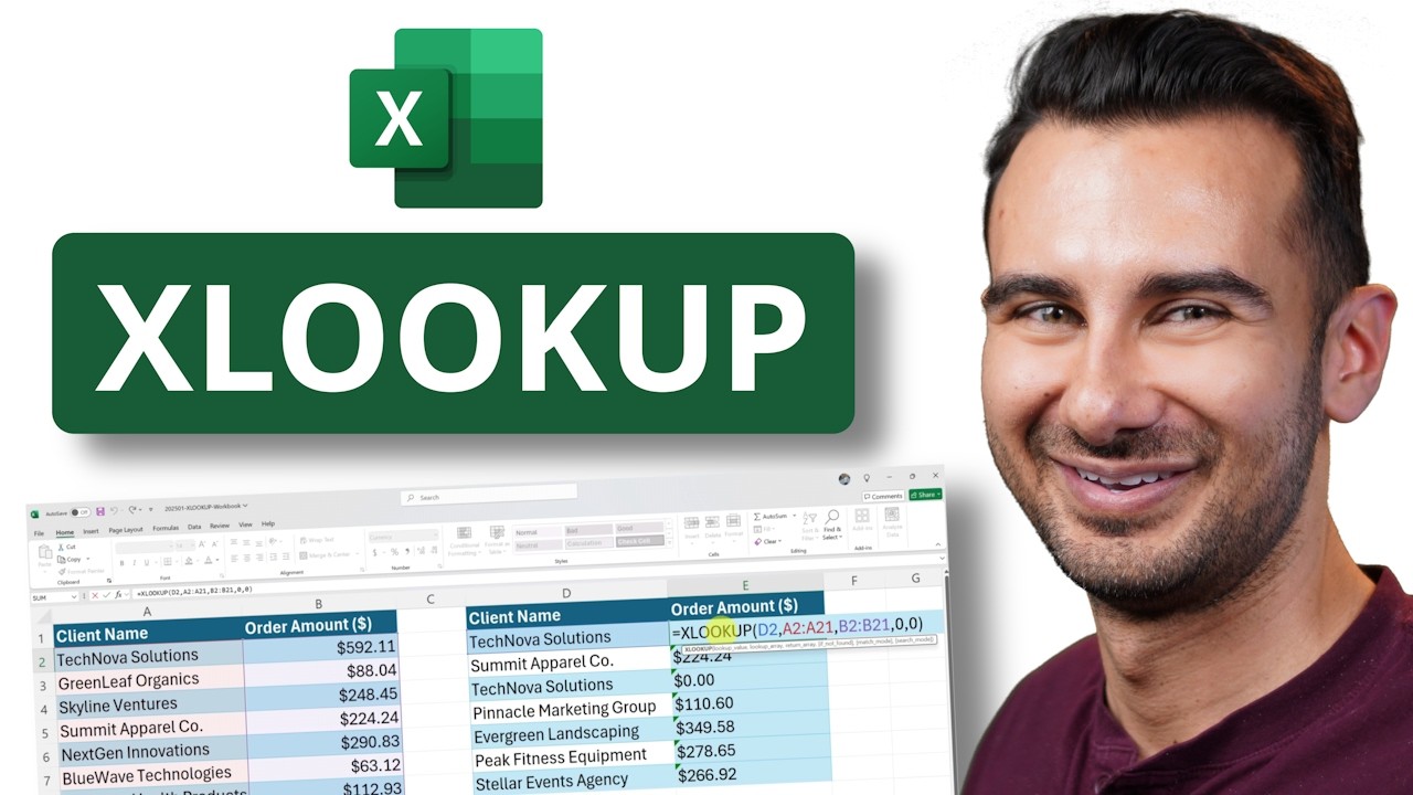 Master Excels XLOOKUP: A Comprehensive Step-by-Step Guide!