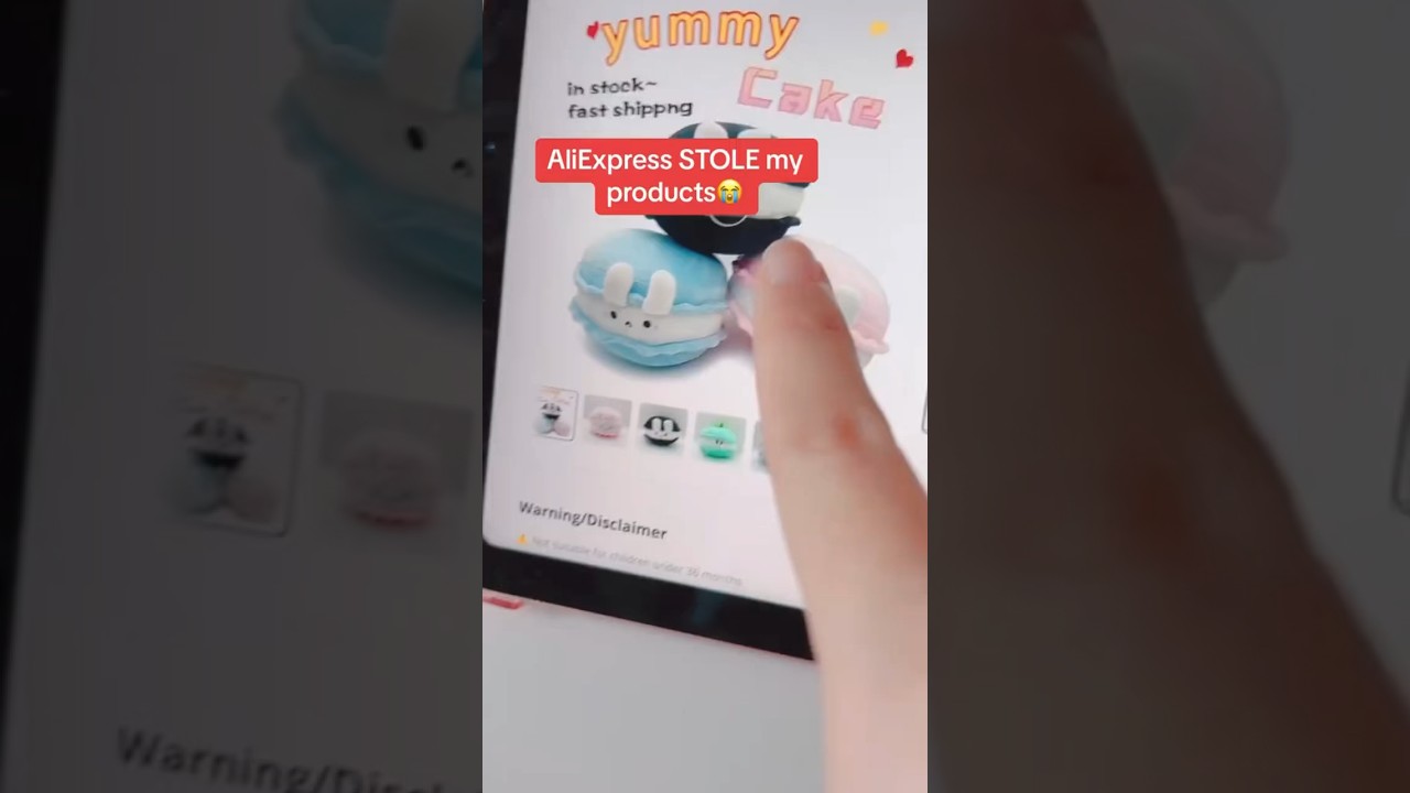 AliExpress STOLE my plushes 😭🐰 #kawaii #plush