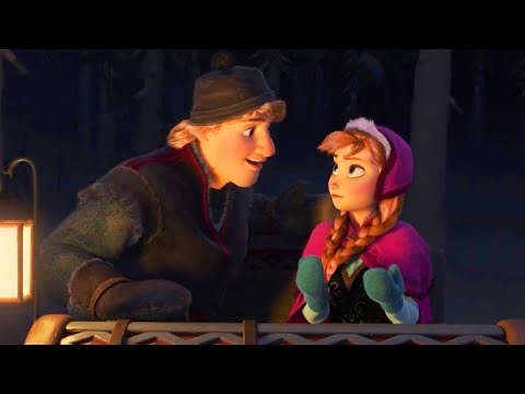Frozen | Anna and Kristoff's Sleigh…: English ESL video lessons