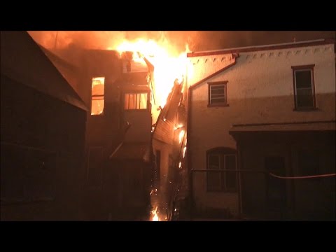 Shamokin Fire Bureau - MULTI-Alarm Fire - Penn Jersey Mart - 316 North Shamokin St. (FULL Video)