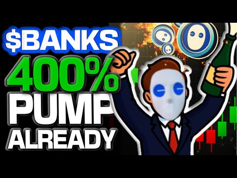 $BANKS BASE MEME COIN HAS ALREADY DONE A 400% PUMP!!