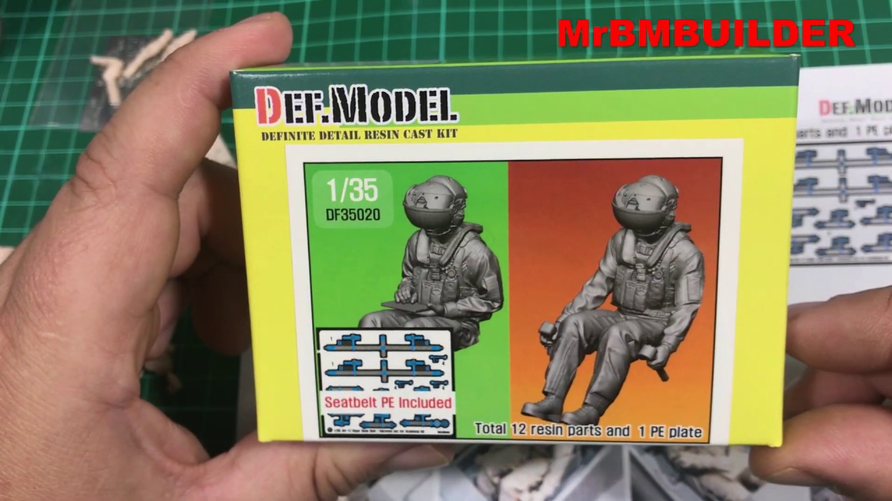 Def Model AH-1Z Viper Pilot Set 1/35