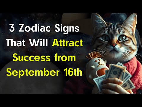 3 Zodiac Signs That Will Attract Success from September 16th