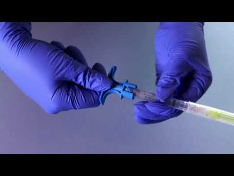 Ultra Safety Plus Twist - Hoe het beveiligde injectiesysteem gebruiken?