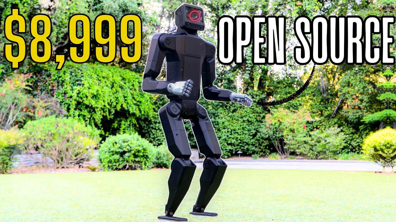 NEW $8,999 Open Source K-Scale Humanoid Robot & AI Roadmap 2025-2028 (CL-3 UPDATE)