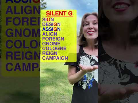 π« Don't Pronounce the "G" in these words!