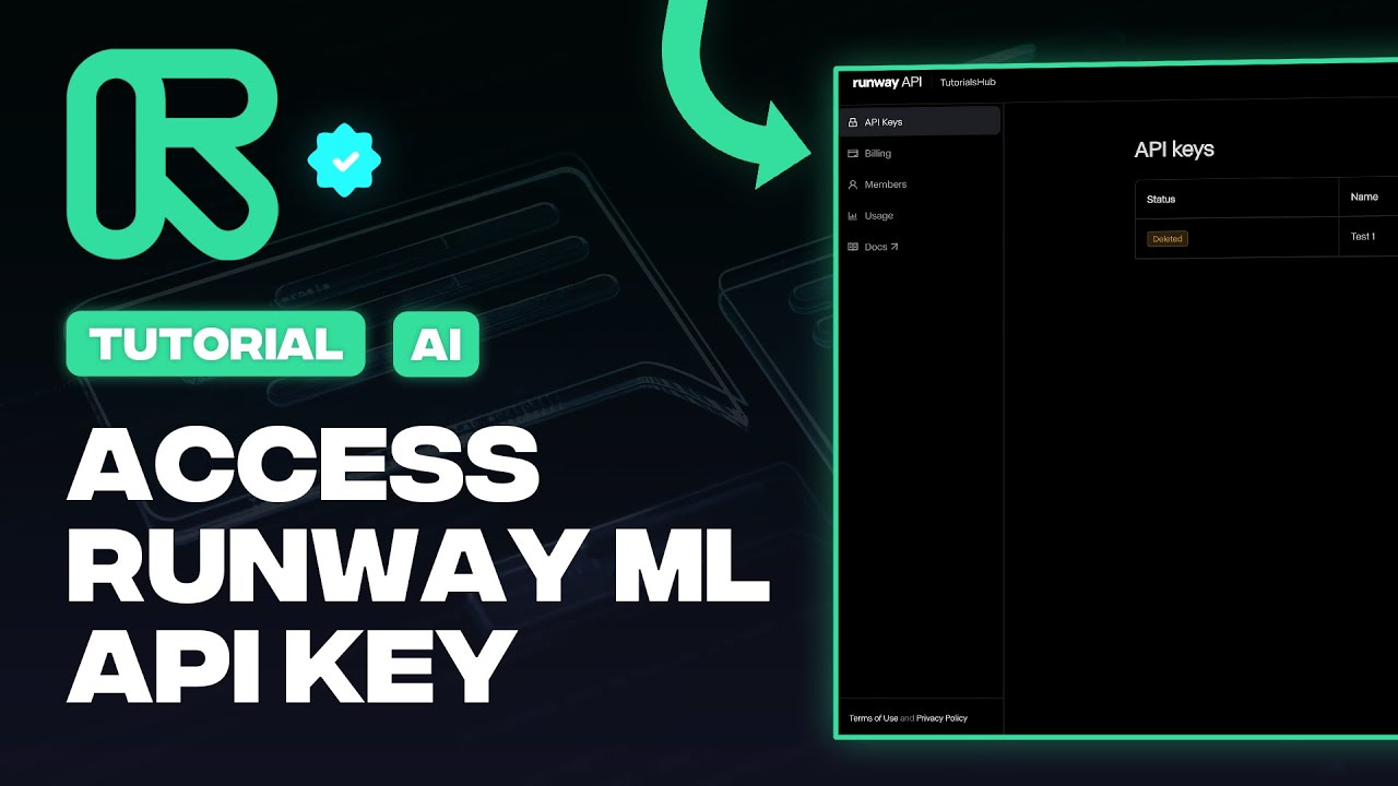 How to Get RunwayML API Key (Image to Video Generation)
