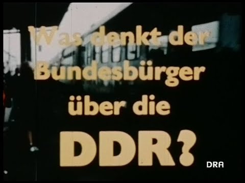 Was denkt der Bundesbürger über die DDR? (DDR-Fernsehen 1974)