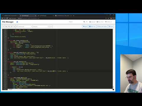 Ep 27 Tiny File Manager Git Integration pt 3