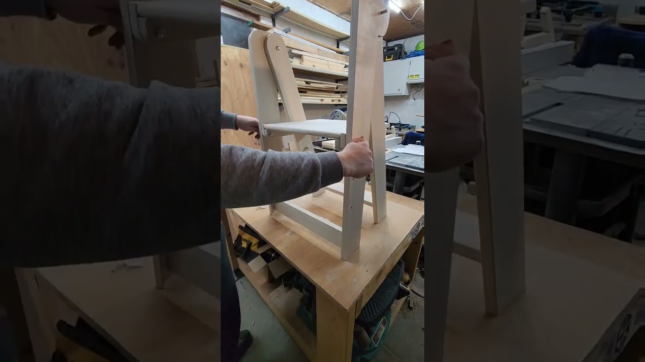 Building a folding step stool - Part 2