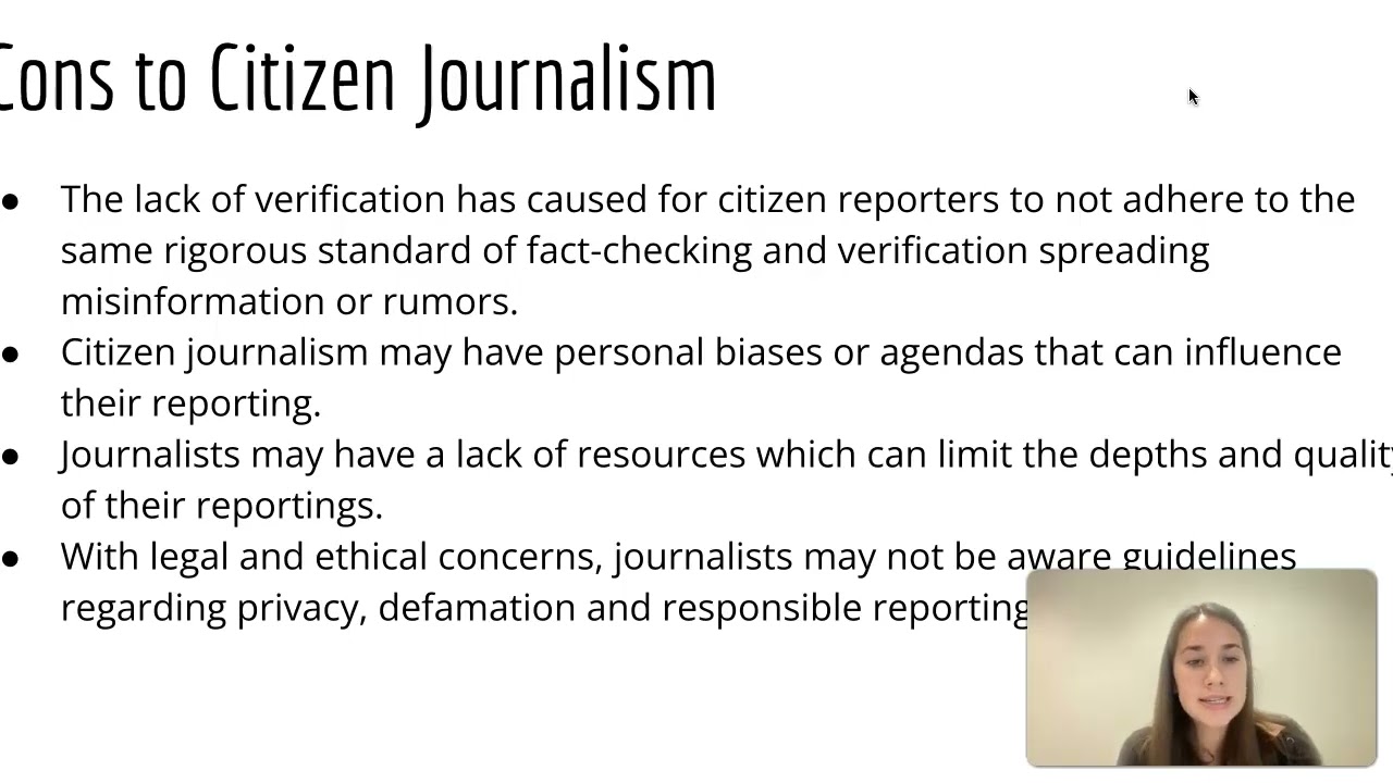 Citizen Journalism Powerpoint Presentation