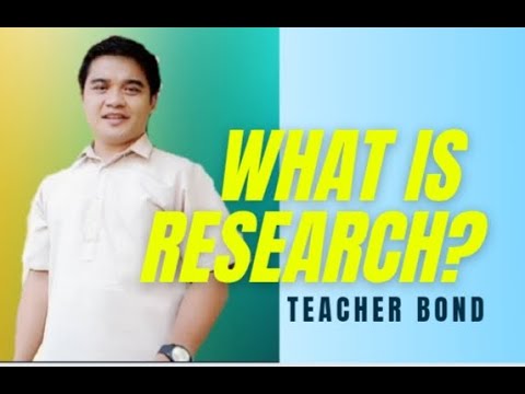 WHAT IS RESEARCH? DEFINITION AND OVERVIEW : Senior High School PR1