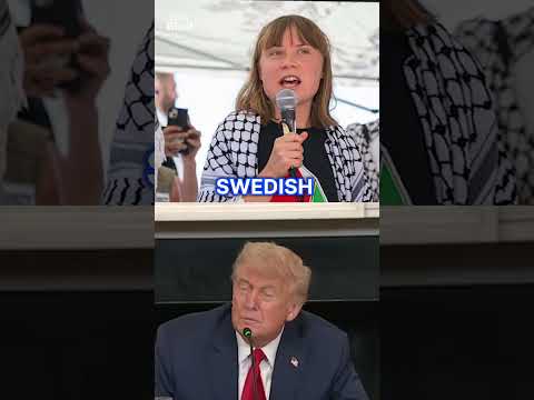 Trump's reaction to Greta Thunberg: 'She's a strange person'