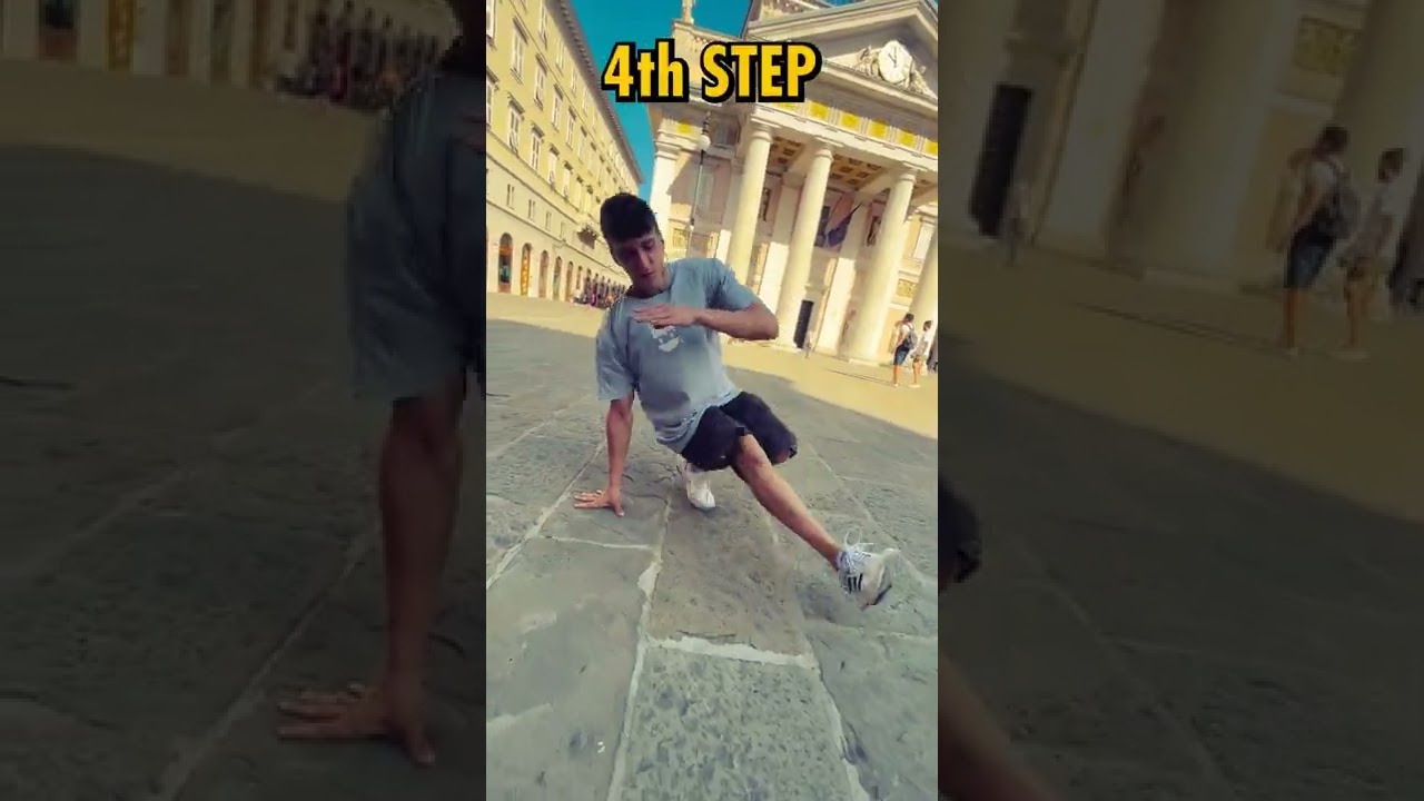 How to Break Dance 4 STEP - Easy Tutorial