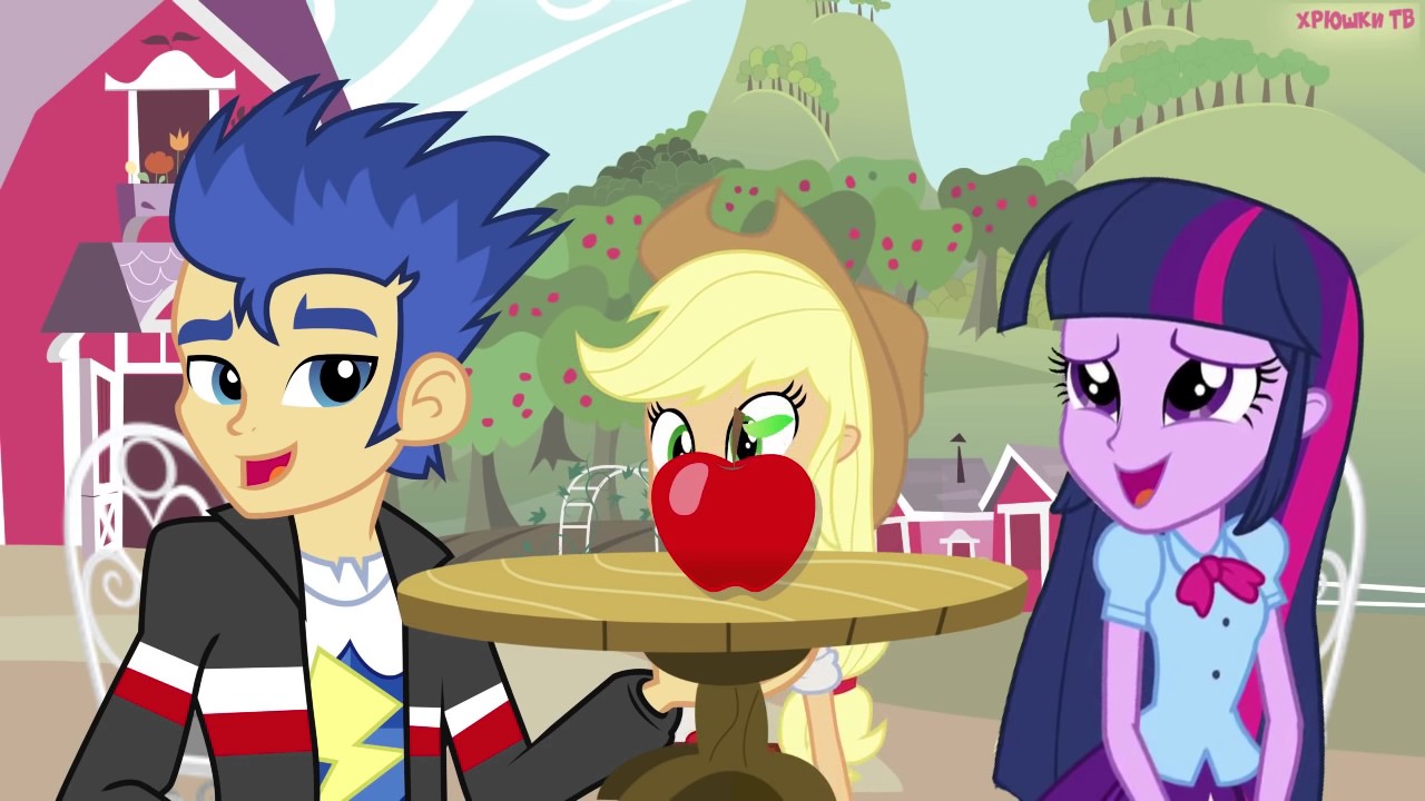 MY LITTLE PONY Equestria Girls Transforms with Animation Funny Story Pee